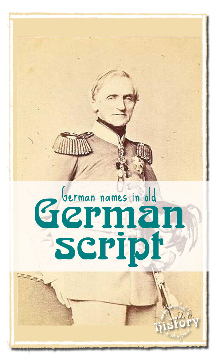 Kurrent, Suetterlin and Fraktur all belong to the old German scripts
