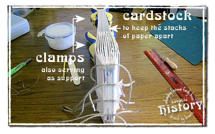 How to make a medieval girdle book